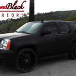GMC Yukon Denali Wrapped in Matte Black - Diamond Black Exteriors - DBX ...